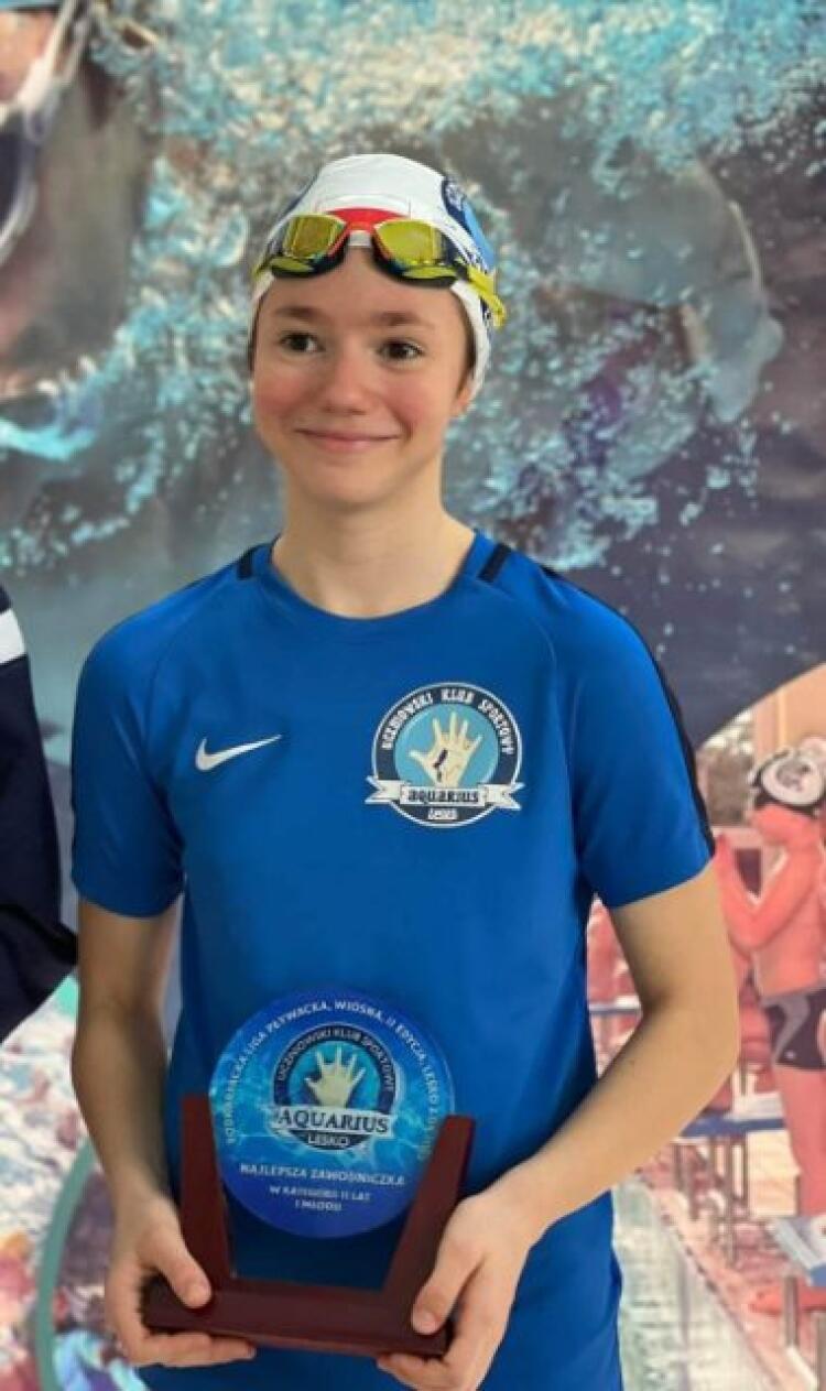 Sukcesy w pływaniu Marysi Menet - Szkoła Podstawowa nr 3 im. Tadeusza ...